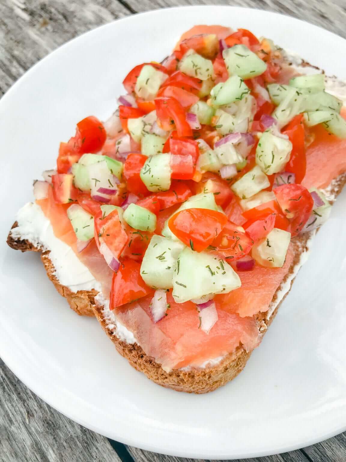 Smoked Salmon on Toast – a Healthy Gluten-Free Breakfast - Ancestral ...