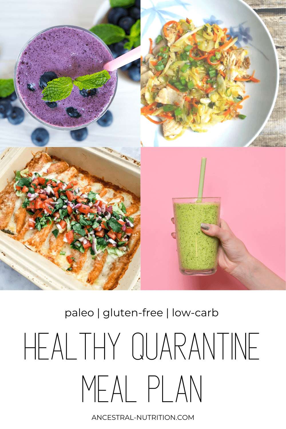 Healthy Quarantine Meal Plan - Ancestral Nutrition